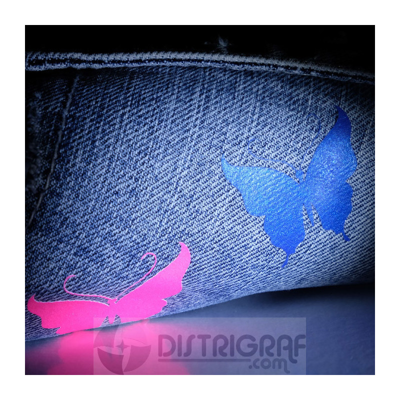 Vinilo textil reflectante colores - Distrigraf Digital
